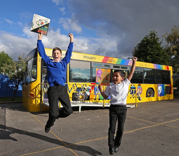 New Bus-Library For Wirral Pupils - Good News Liverpool