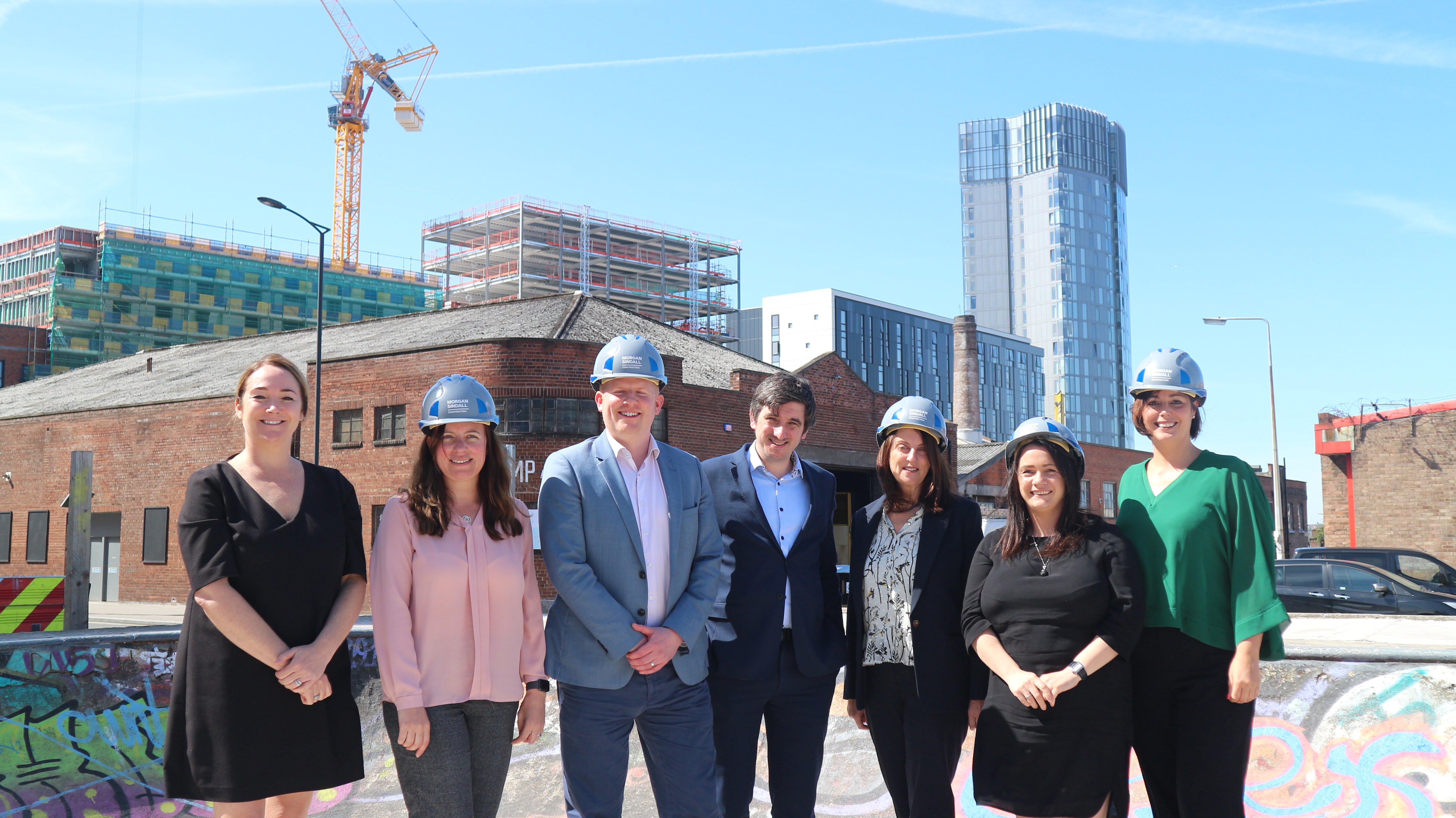 Construction experts collaborate in groundbreaking employment project ...